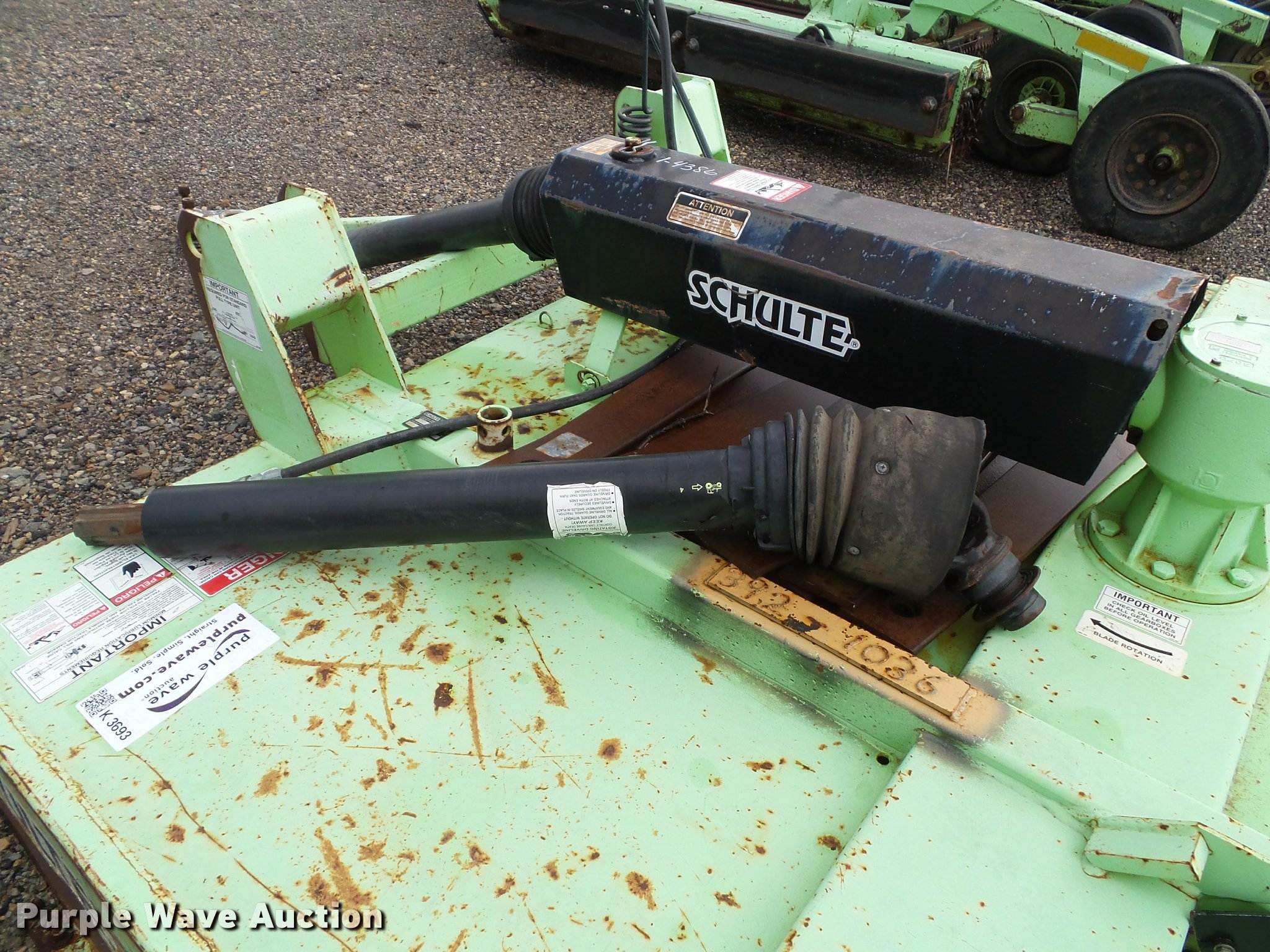 2006 Schulte S70 rotary mower in Topeka, KS | Item K3693 sold | Purple Wave