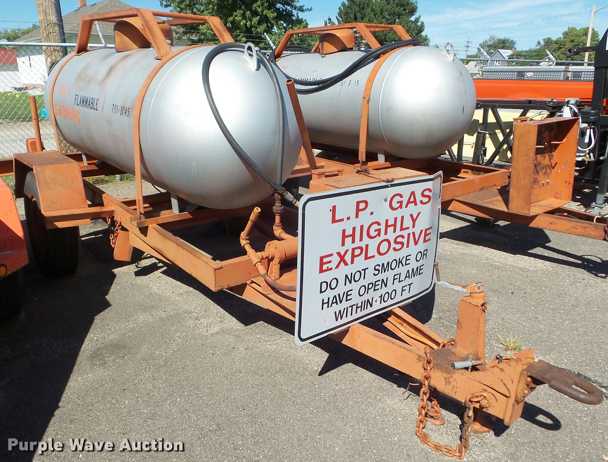 1965 Faubion propane tank in Norton, KS | Item L1640 sold | Purple Wave