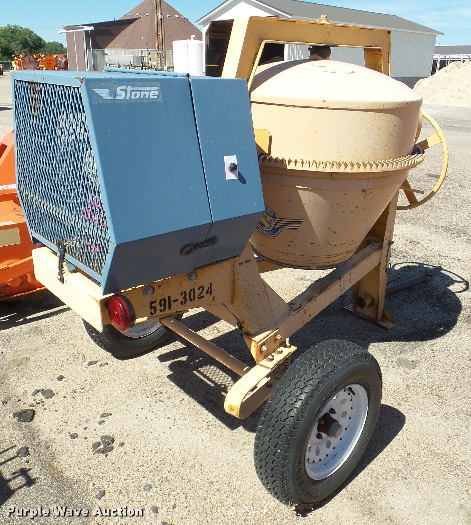 2005 Stone 95CM concrete mixer in Norton, KS | Item L1659 sold | Purple ...