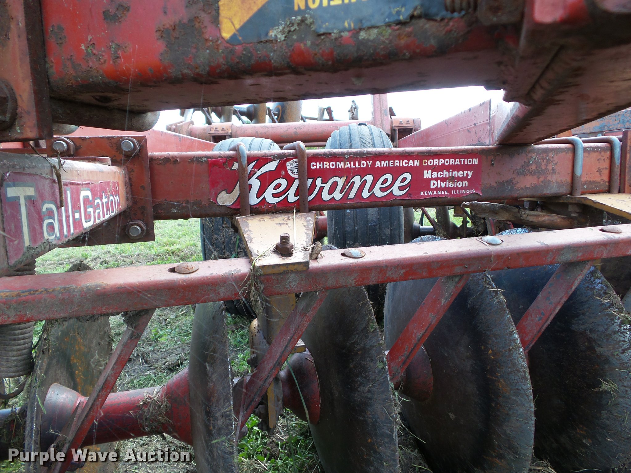 Kewanee 1020 disk in Moulton, IA | Item BZ9824 sold | Purple Wave