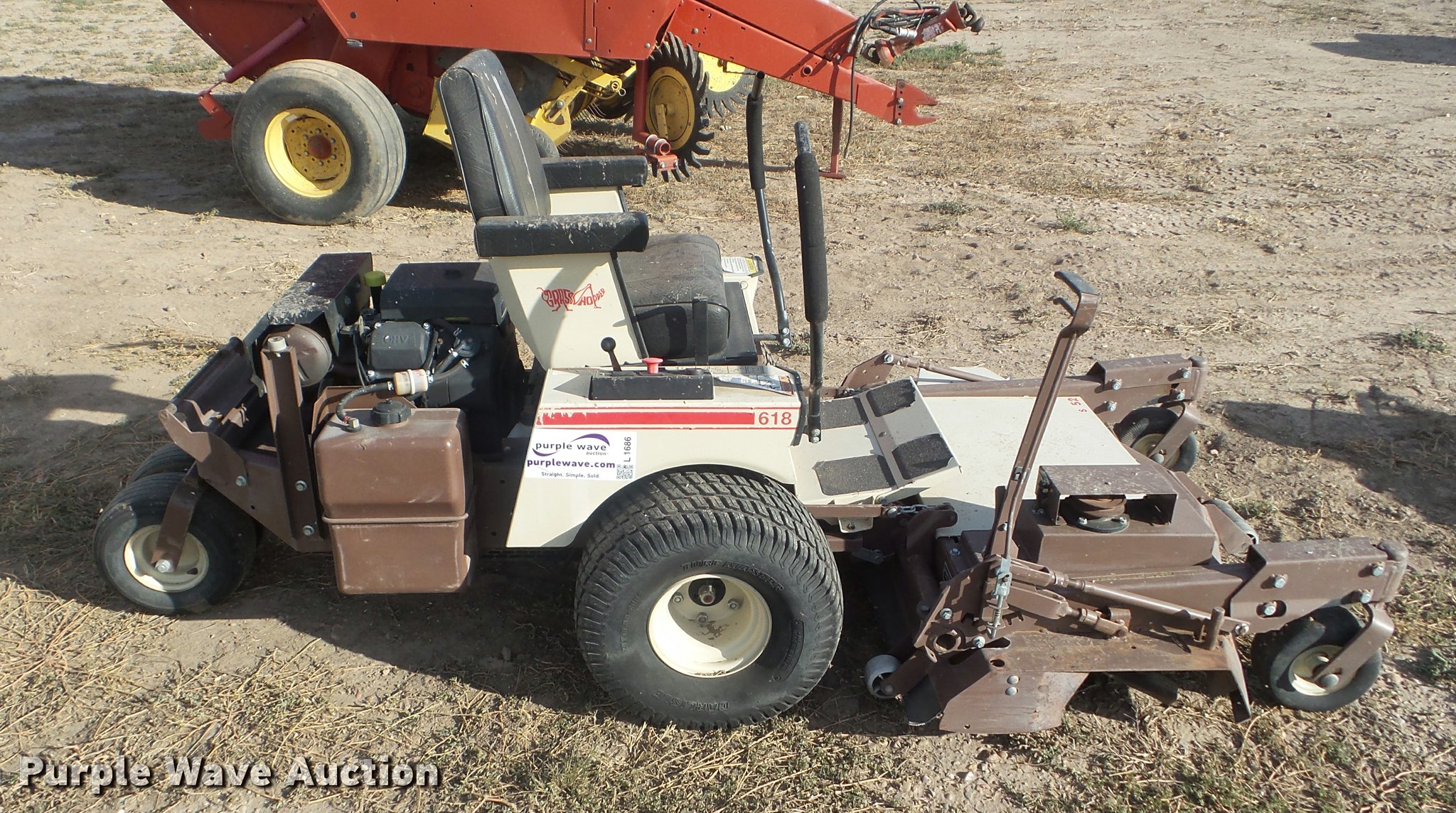 Grasshopper 618 lawn mower in Colby, KS | Item L1686 sold | Purple Wave