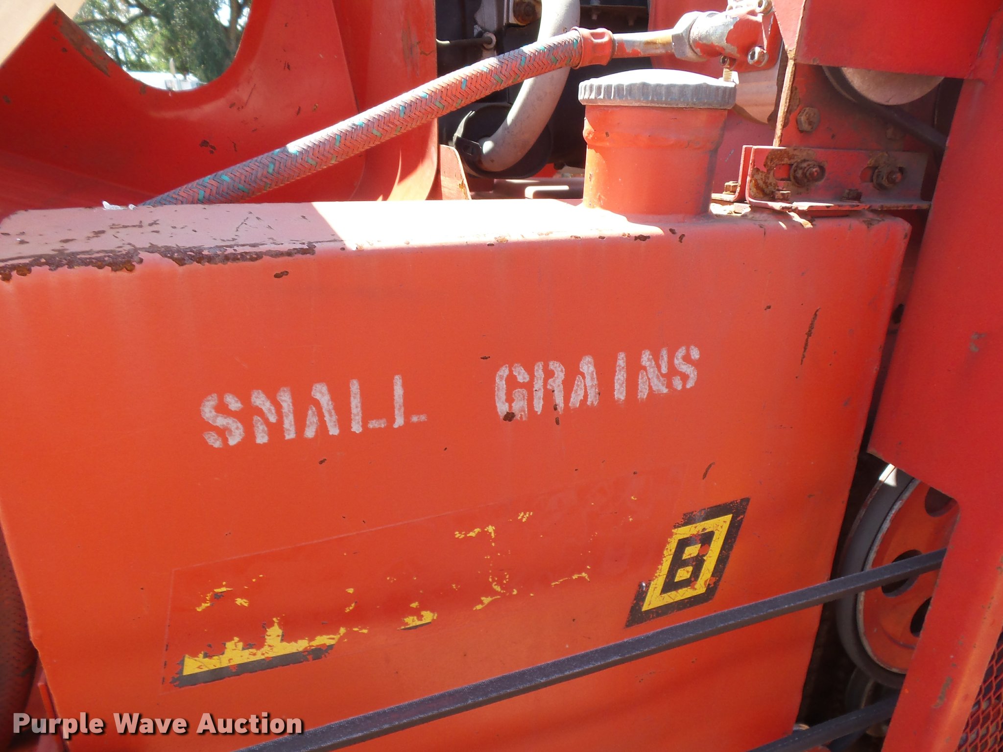 1975 Hege 125 688 combine in Stillwater, OK | Item CD9406 sold | Purple ...