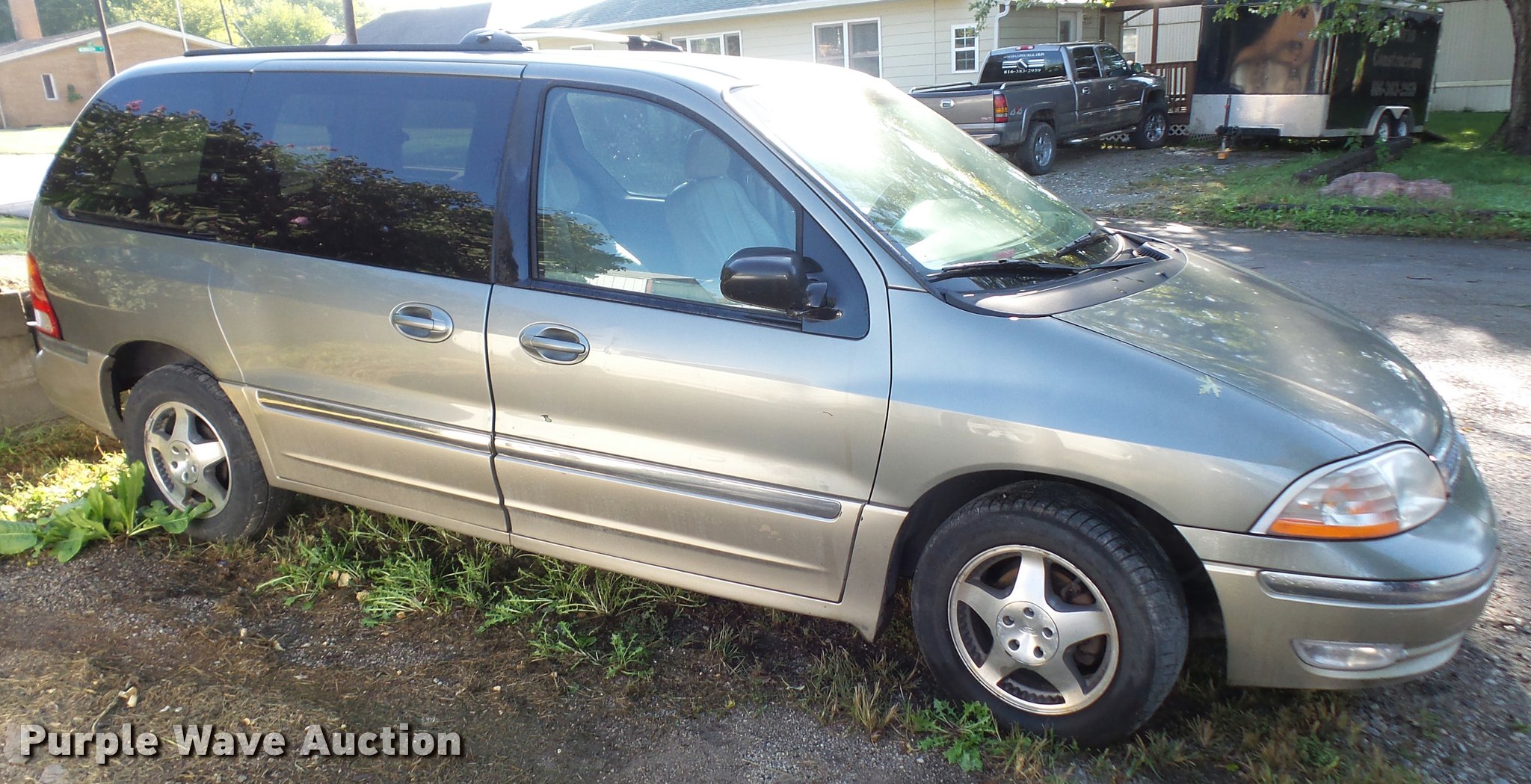 2000 Ford Windstar van in Mound City, MO | Item DA3949 sold | Purple Wave
