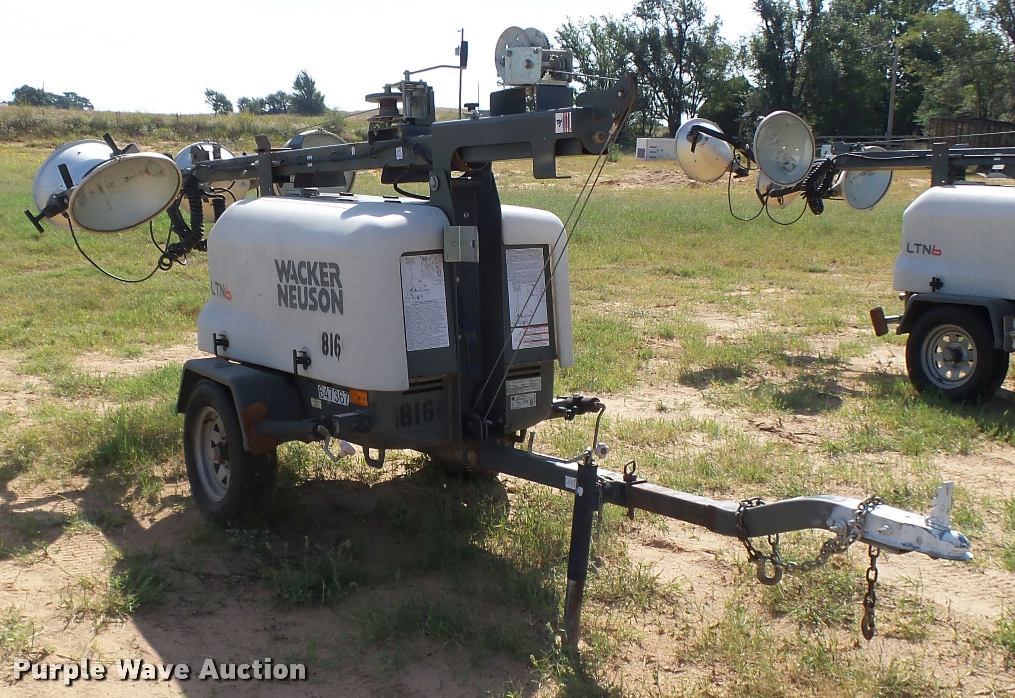 2012 Wacker Neuson LTN6 light plant in Chester, OK | Item K3004 sold ...