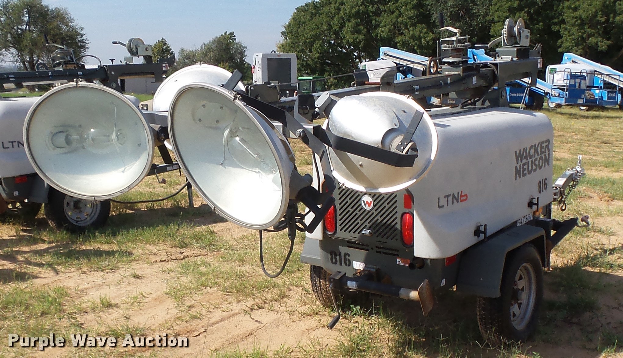 2012 Wacker Neuson LTN6 light plant in Chester, OK | Item K3004 sold ...