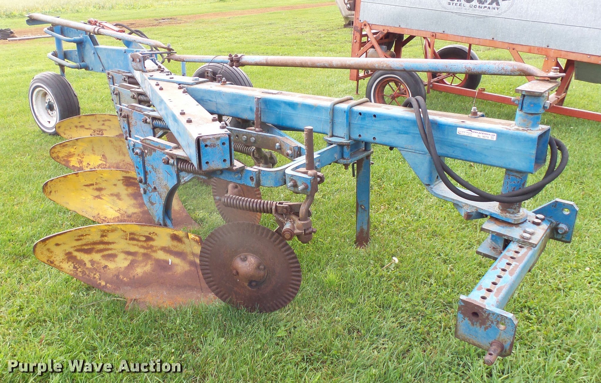 Ford 151 four bottom plow in Beresford, SD | Item AL9078 sold | Purple Wave