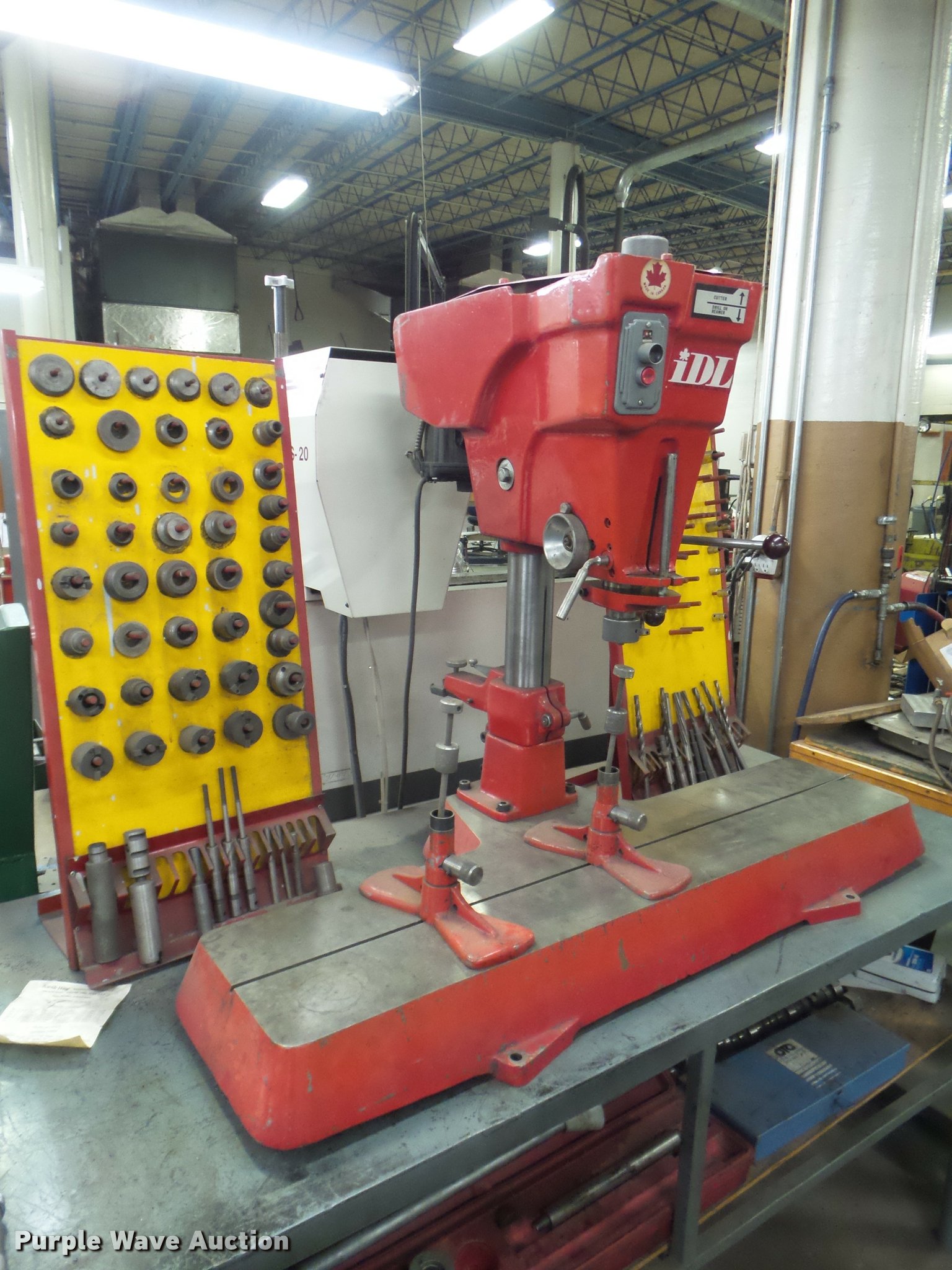 IDL valve guide seat machine in Pratt, KS | Item AP9691 sold | Purple Wave