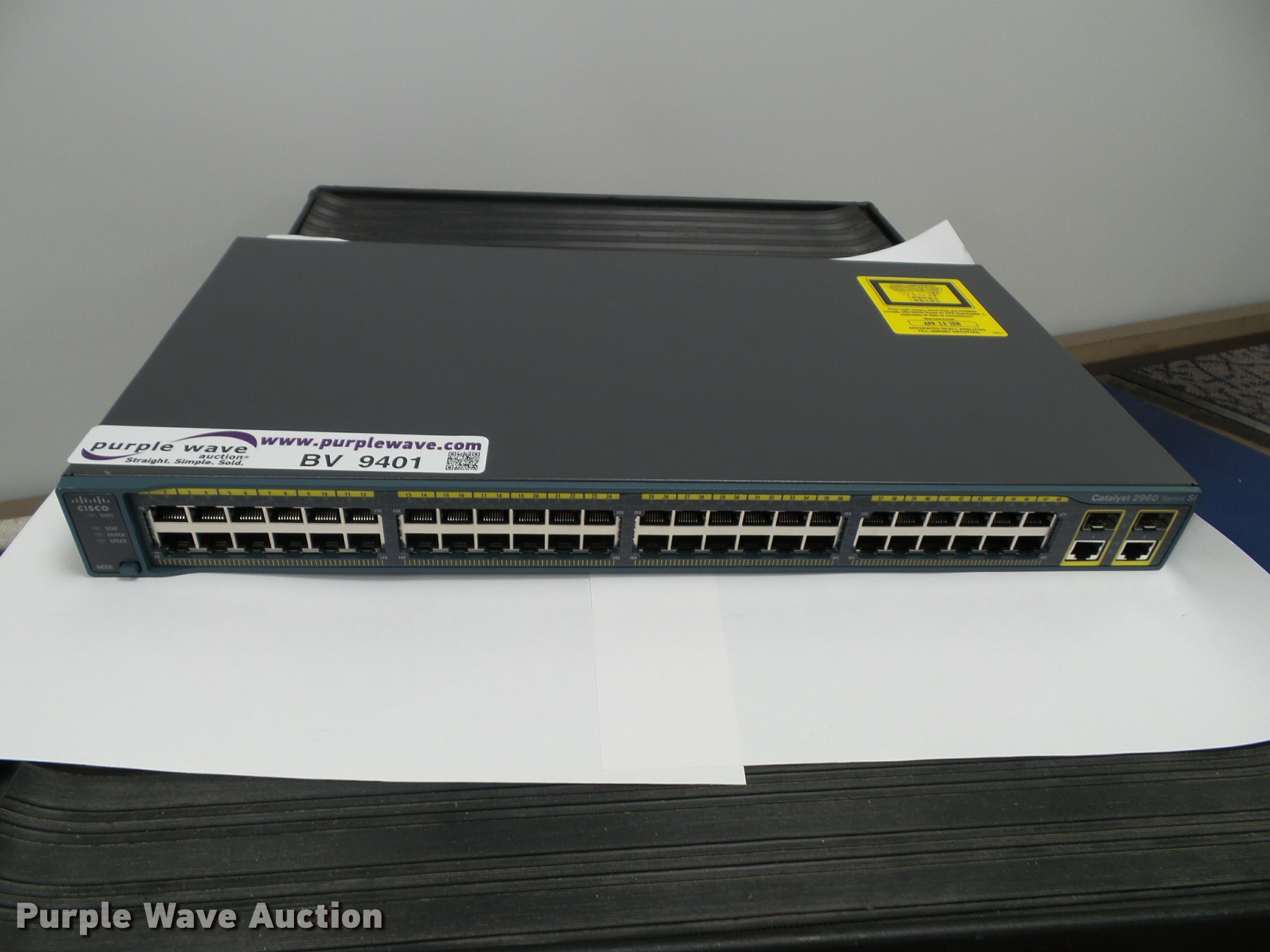 Cisco WS-C2960-48TC-S switch in Spring Hill, KS | Item BV9401 sold ...