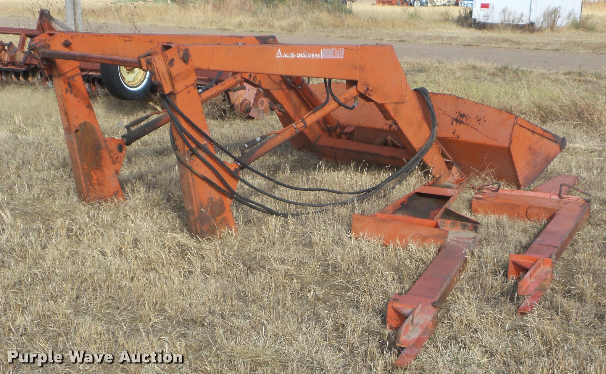 Allis Chalmers 470 loader in Sublette, KS | Item AP9605 sold | Purple Wave