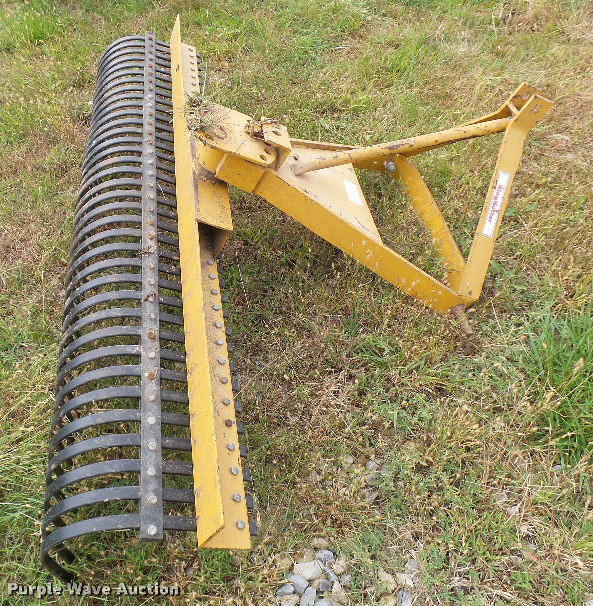 King Kutter landscape rake in Rose Hill, KS | Item DA9886 sold | Purple ...