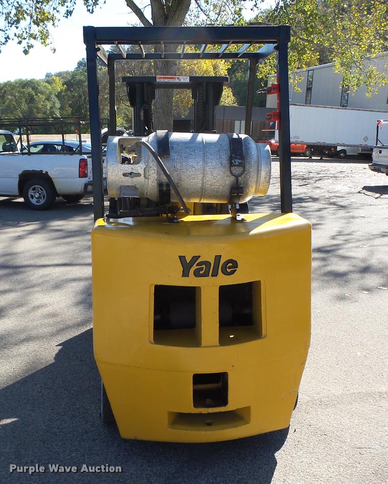 Yale GLC050 forklift in Dubuque, IA | Item K1431 sold | Purple Wave
