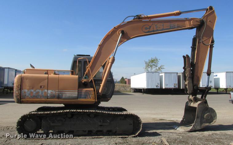 1999 Case 9020B excavator in Kasson, MN | Item K4243 sold | Purple Wave