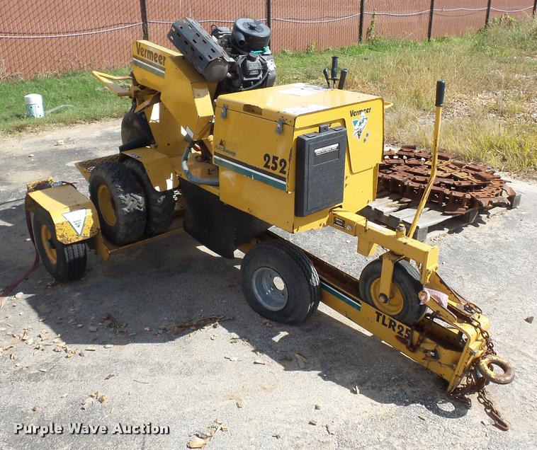 1997 Vermeer 252 stump grinder in Chesterfield, MO | Item L4284 sold ...