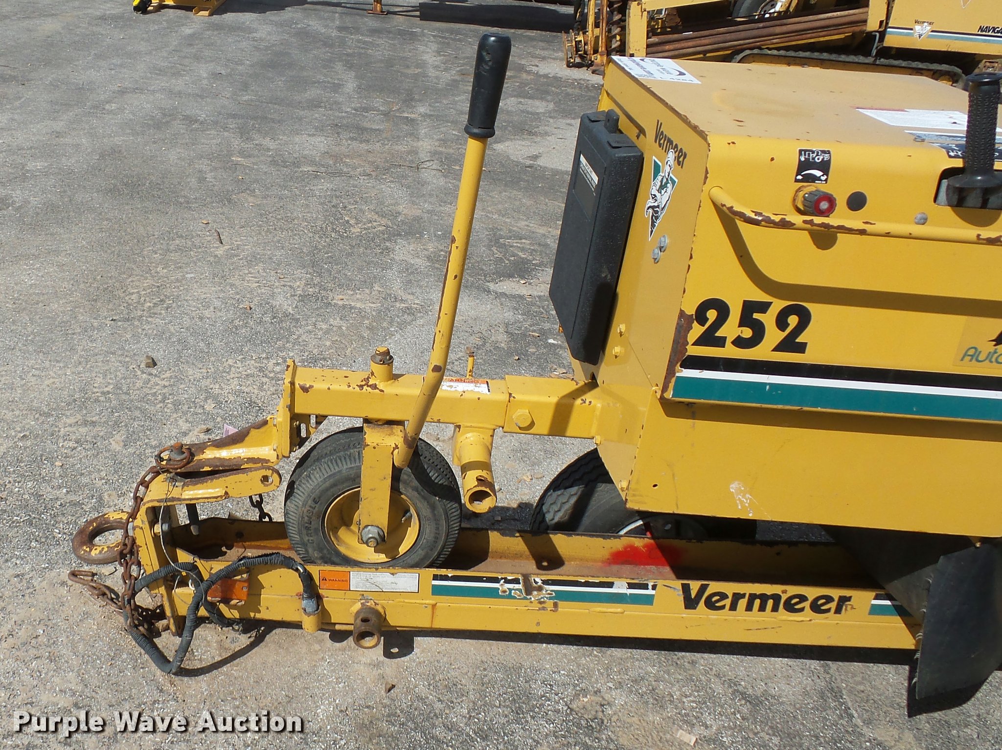 1997 Vermeer 252 stump grinder in Chesterfield, MO | Item L4284 sold ...