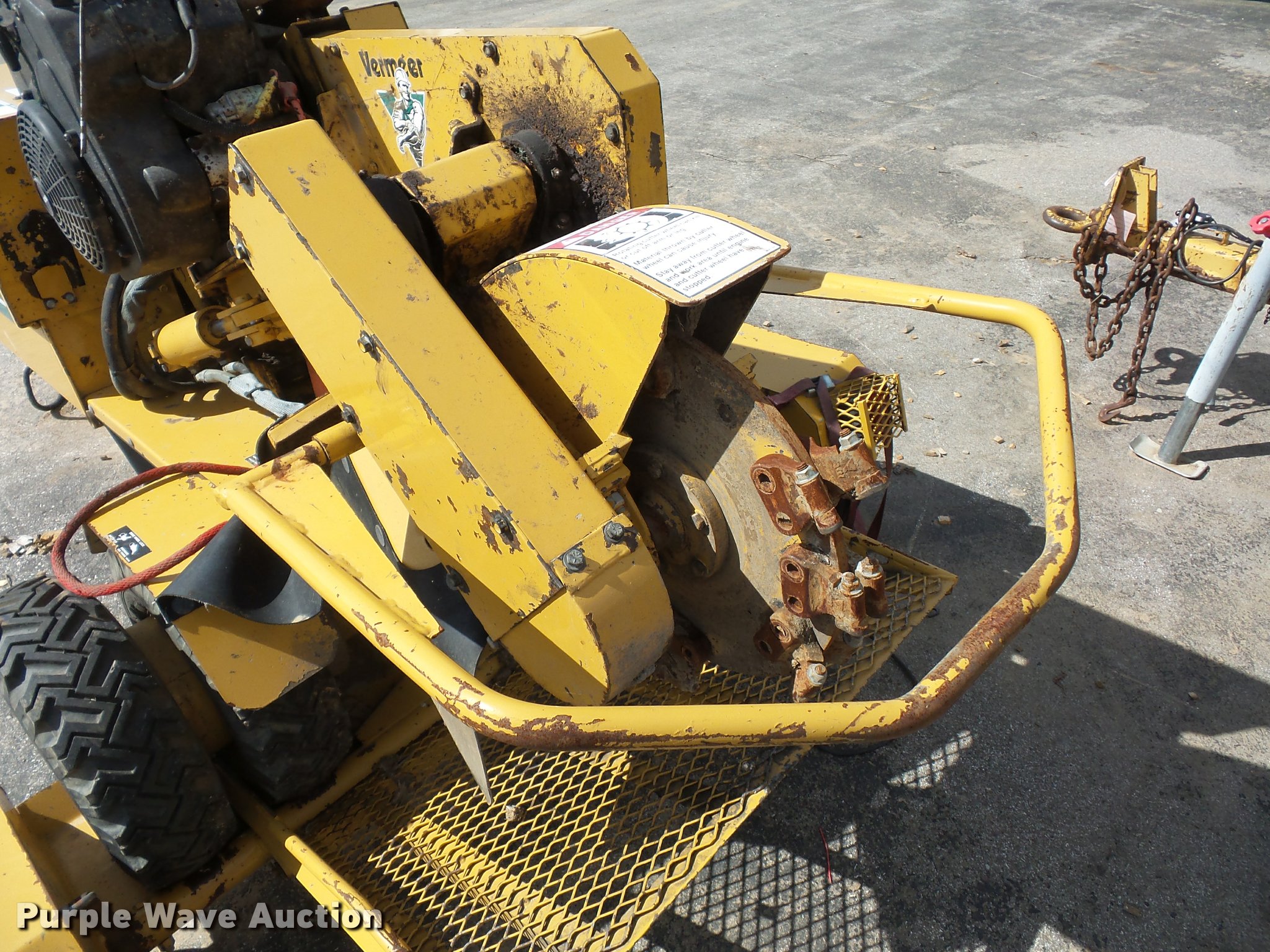 1997 Vermeer 252 stump grinder in Chesterfield, MO | Item L4284 sold ...