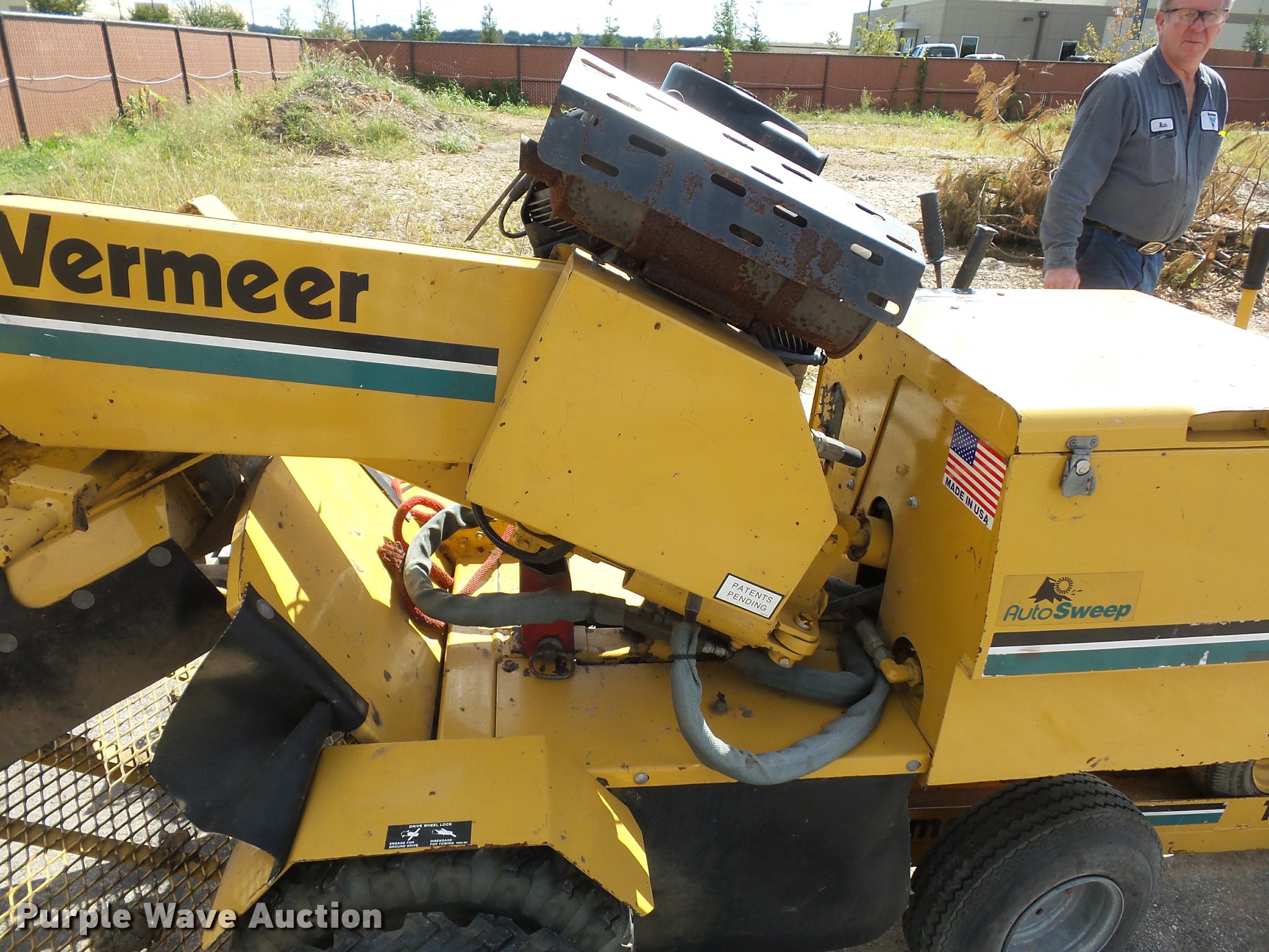 1997 Vermeer 252 stump grinder in Chesterfield, MO | Item L4284 sold ...