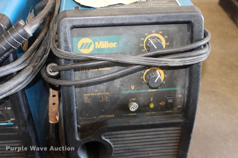 (2) Miller Millermatic 135 wire feed welders in Pratt, KS | Item DA4458 ...