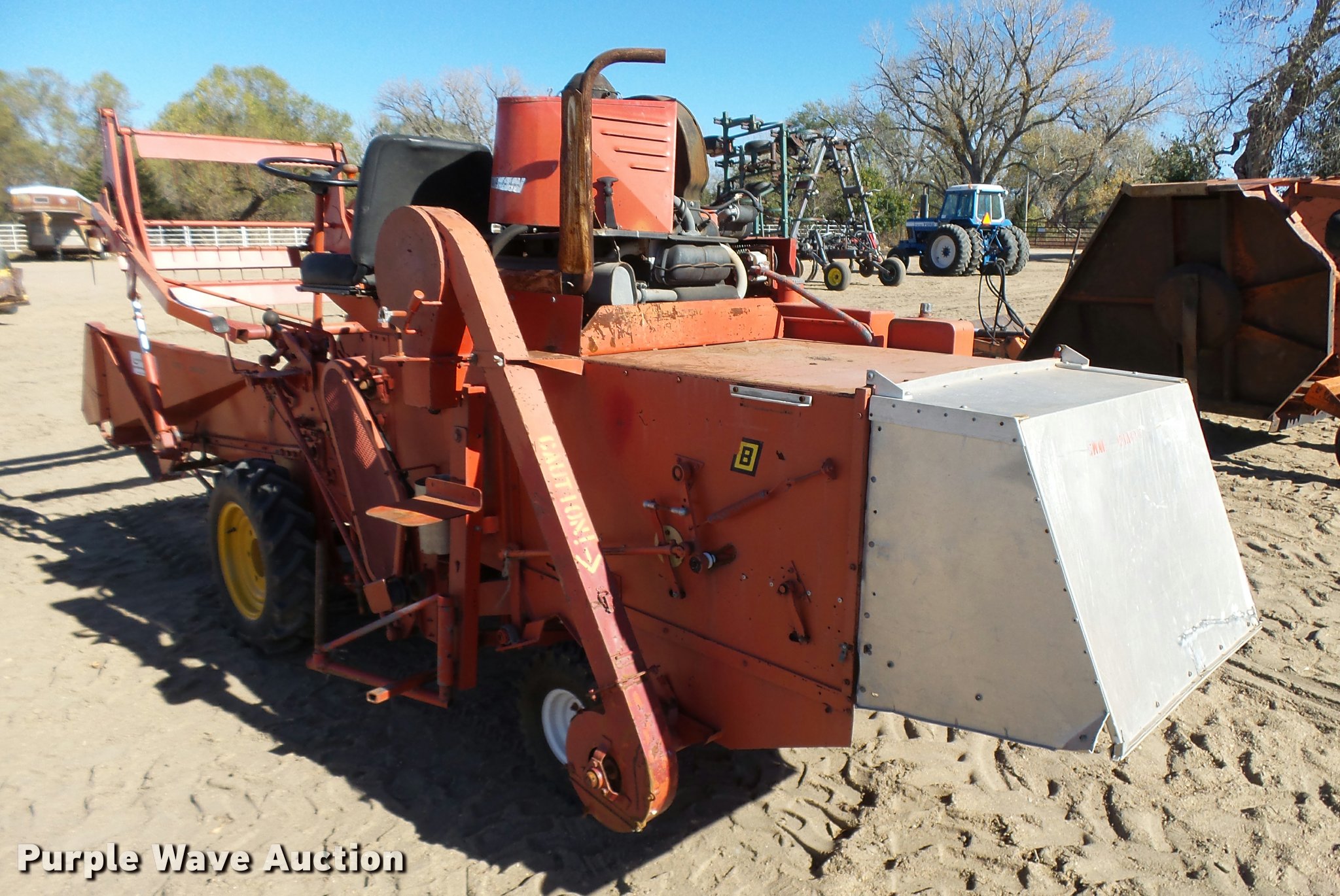 1975 Hans-Ulrich Hege 125 seed harvester in Kinsley, KS | Item L3490 ...