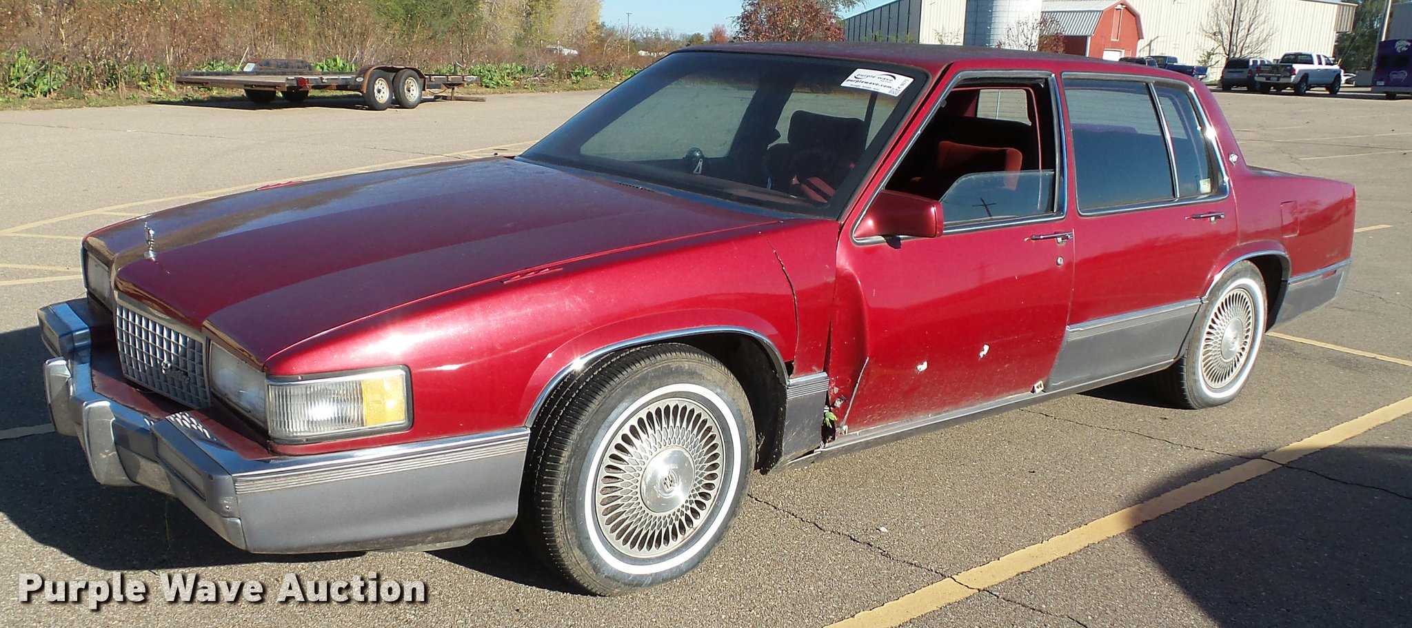 1990 Cadillac DeVille in Manhattan, KS | Item K8075 sold | Purple Wave