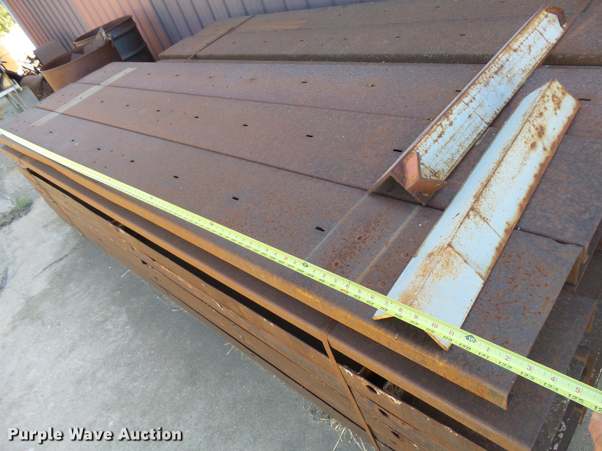 Steel concrete edge and curb forms in Wichita, KS | Item DA9974 sold ...