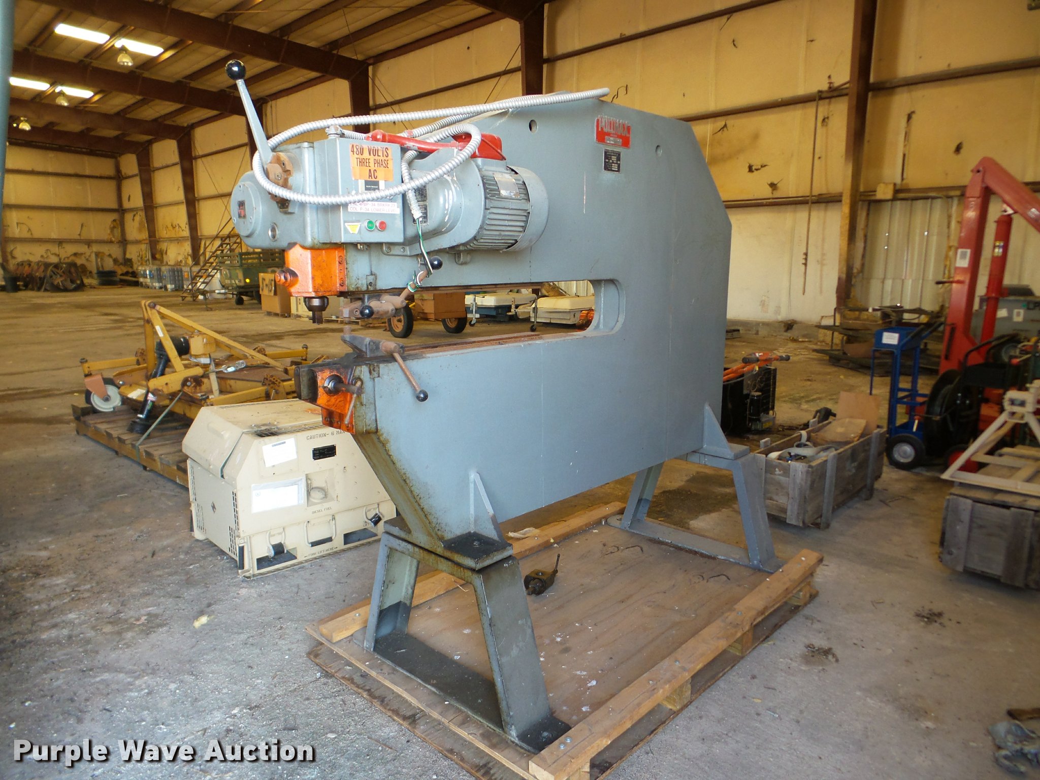 1966 Pullmax P-615 shear in Salina, KS | Item BR9053 sold | Purple Wave