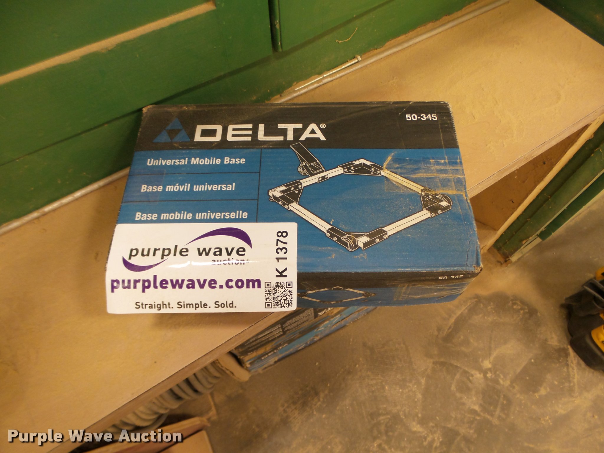 (4) Delta Universal mobile bases in Des Moines, IA | Item K1378 sold ...