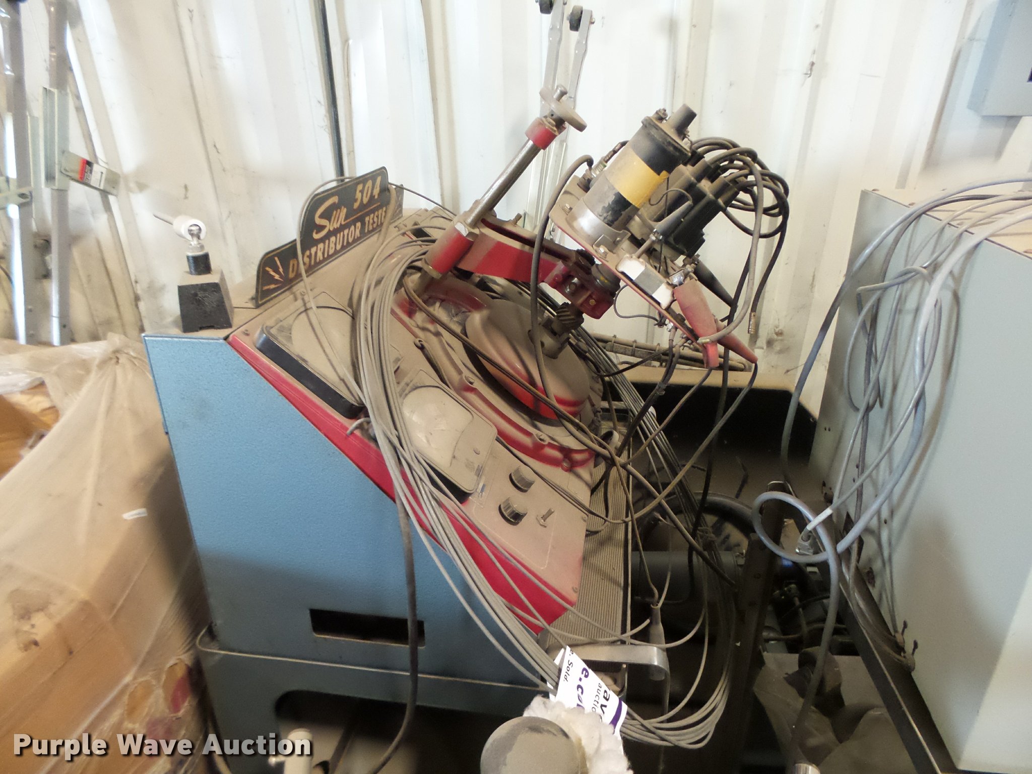 Sun 504 distributor tester in Des Moines, IA | Item K1391 sold | Purple ...