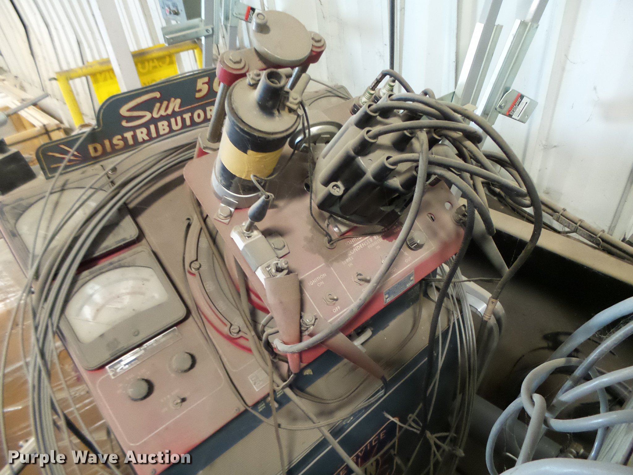 Sun 504 distributor tester in Des Moines, IA | Item K1391 sold | Purple ...