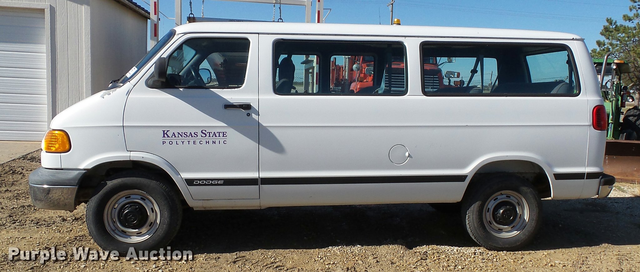 1999 Dodge Ram Wagon B2500 van in Salina, KS | Item K8108 sold | Purple ...
