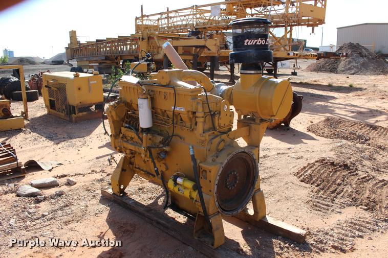 Caterpillar 3306 six cylinder turbo diesel engine in Edmond, OK | Item ...