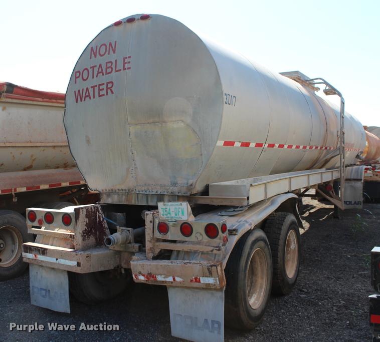 1987 Polar tank trailer in Edmond, OK | Item DB0062 sold | Purple Wave