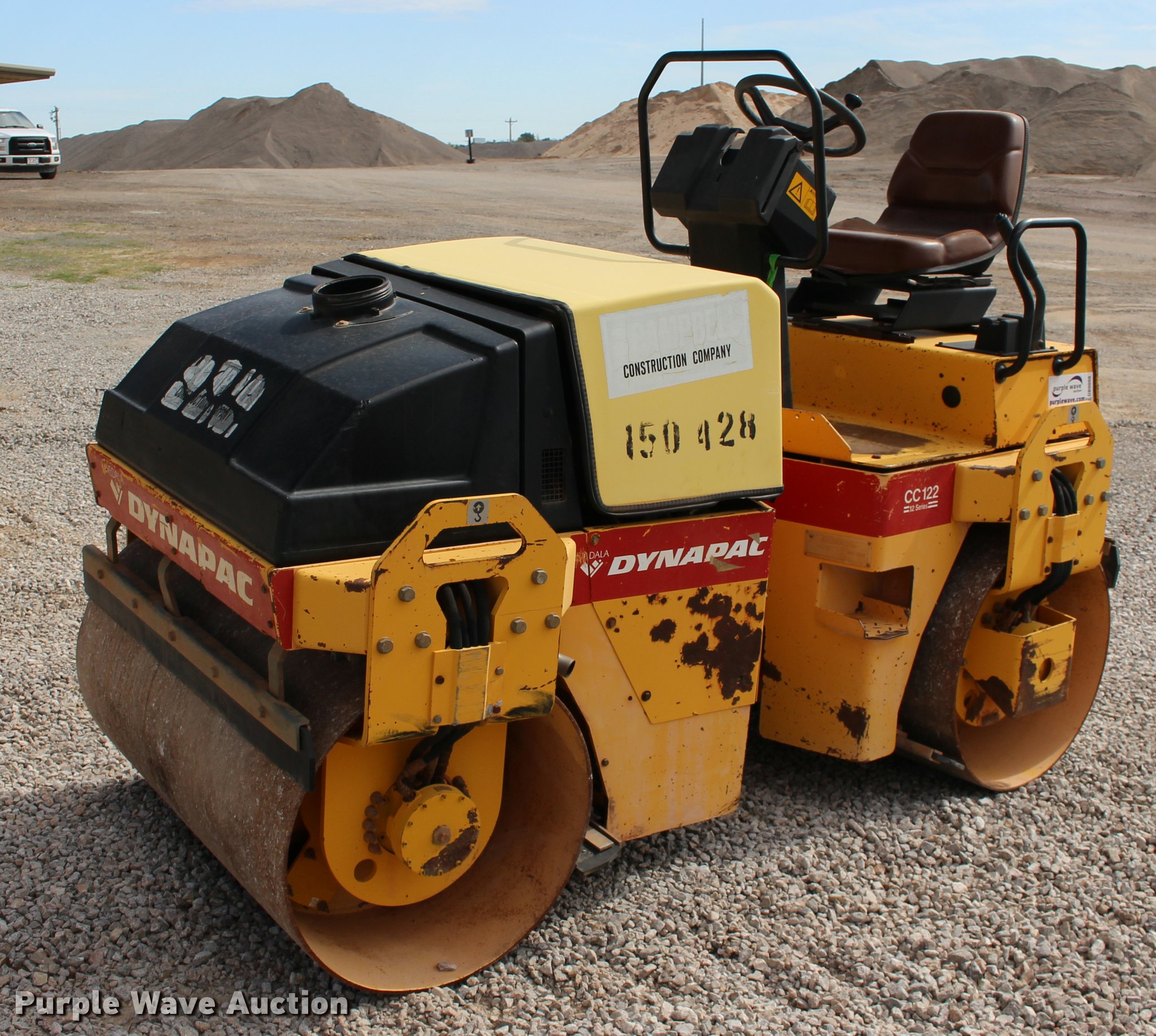 1998 Dynapac CC122 12 Series double drum vibratory roller in Edmond, OK ...