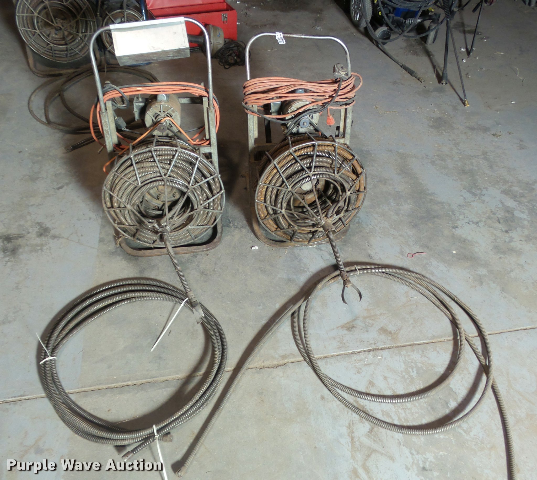 (2) Roto drain cleaners in Dodge City, KS | Item BY9671 sold | Purple Wave