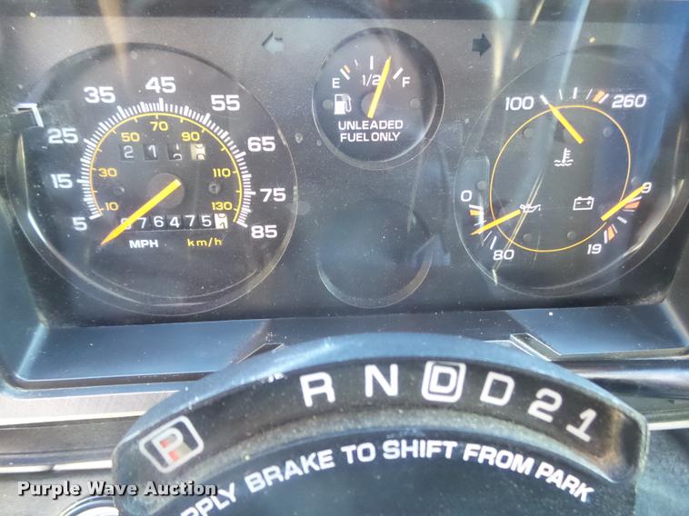 1994 Chevrolet G20 van in Hugoton, KS | Item DB1750 sold | Purple Wave