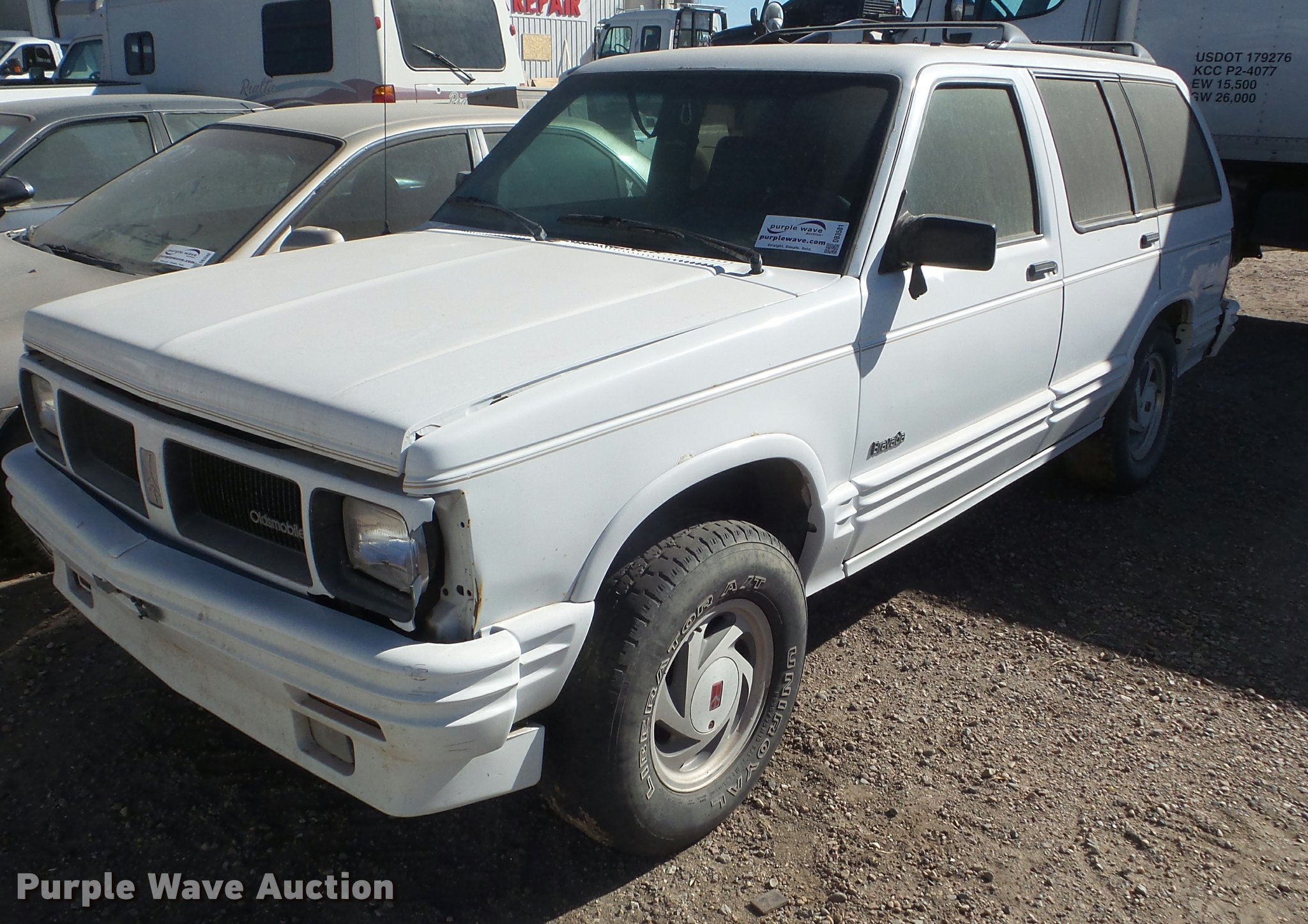 1994 Oldsmobile Bravada SUV in Goodland, KS | Item DB3581 sold | Purple ...