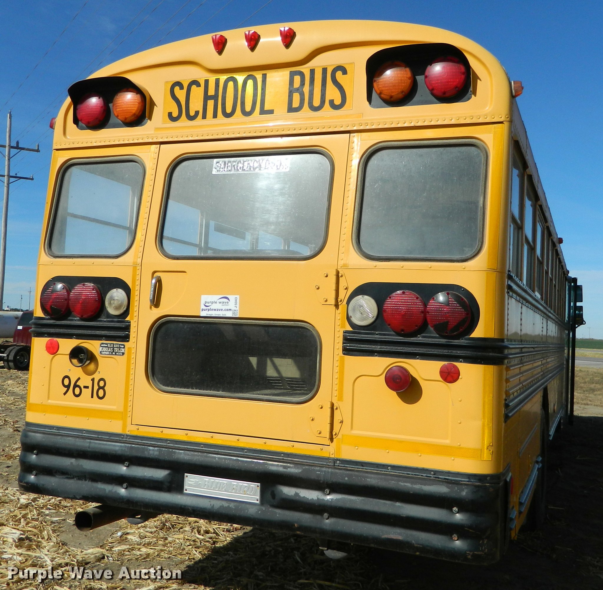 1997 Chevrolet CV200C school bus in Oakley, KS | Item J5043 sold ...