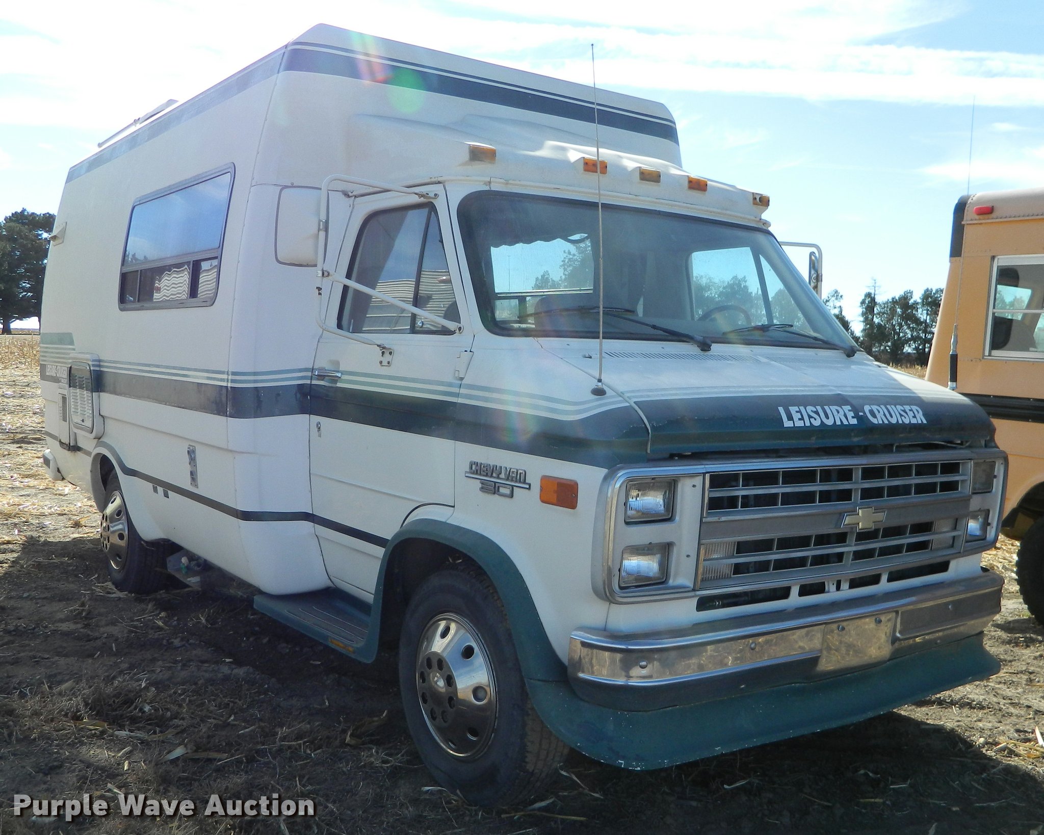 1989 Chevrolet G30 Leisure-Cruiser Travelcraft RV in Oakley, KS | Item ...