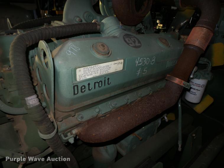 1988 Detroit Diesel Silver 92 V8 turbo diesel engine in Omaha, NE ...