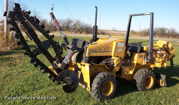 1998 Case 360 trencher in Clinton, IL | Item DB5295 sold | Purple Wave