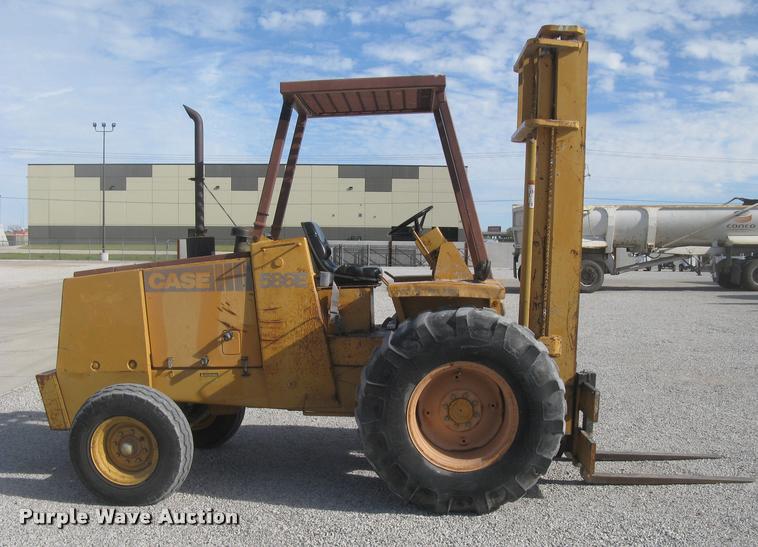 Case 586E Construction King forklift in Wichita, KS | Item L3908 sold ...