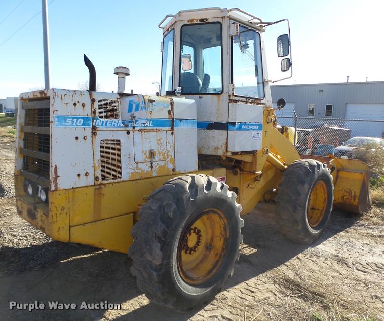 International 510 wheel loader in Omaha, NE | Item L4125 sold | Purple Wave
