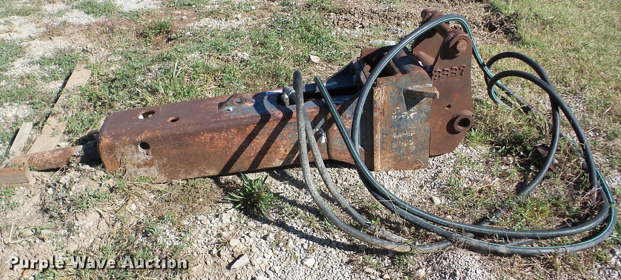 JCB 214030OHY backhoe hammer in Bartlesville, OK | Item AG9348 sold ...