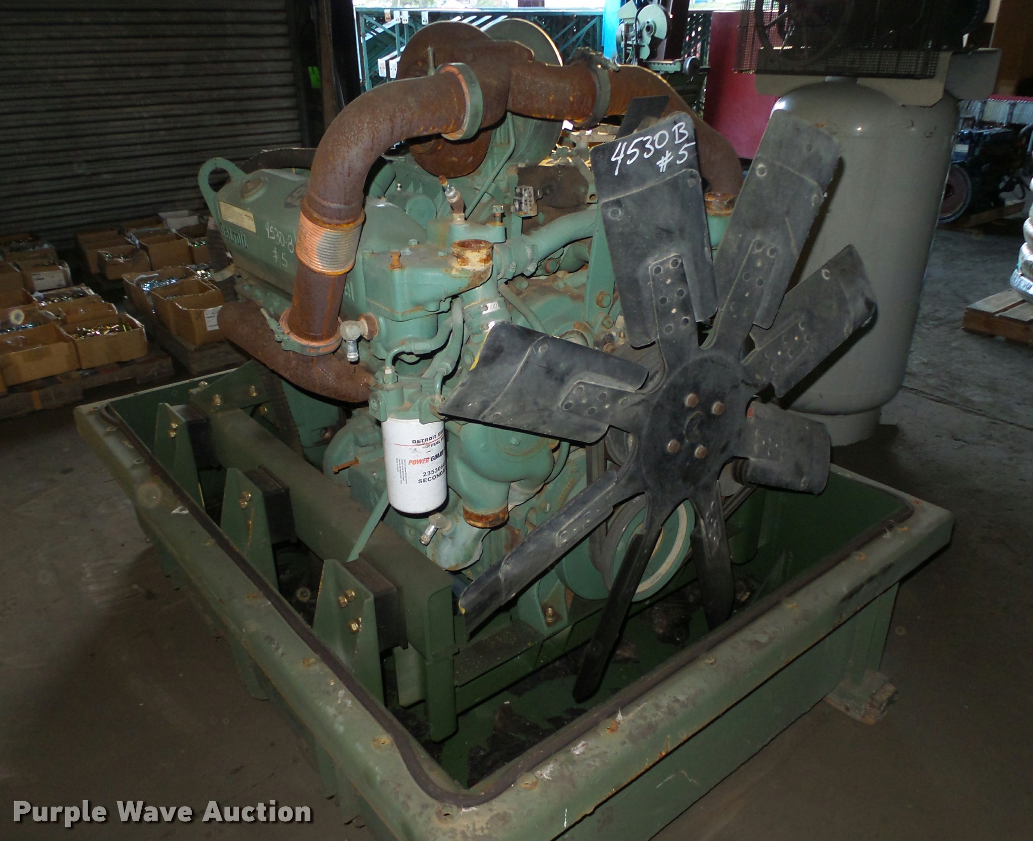 1988 Detroit Diesel Silver 92 V8 turbo diesel engine in Omaha, NE ...