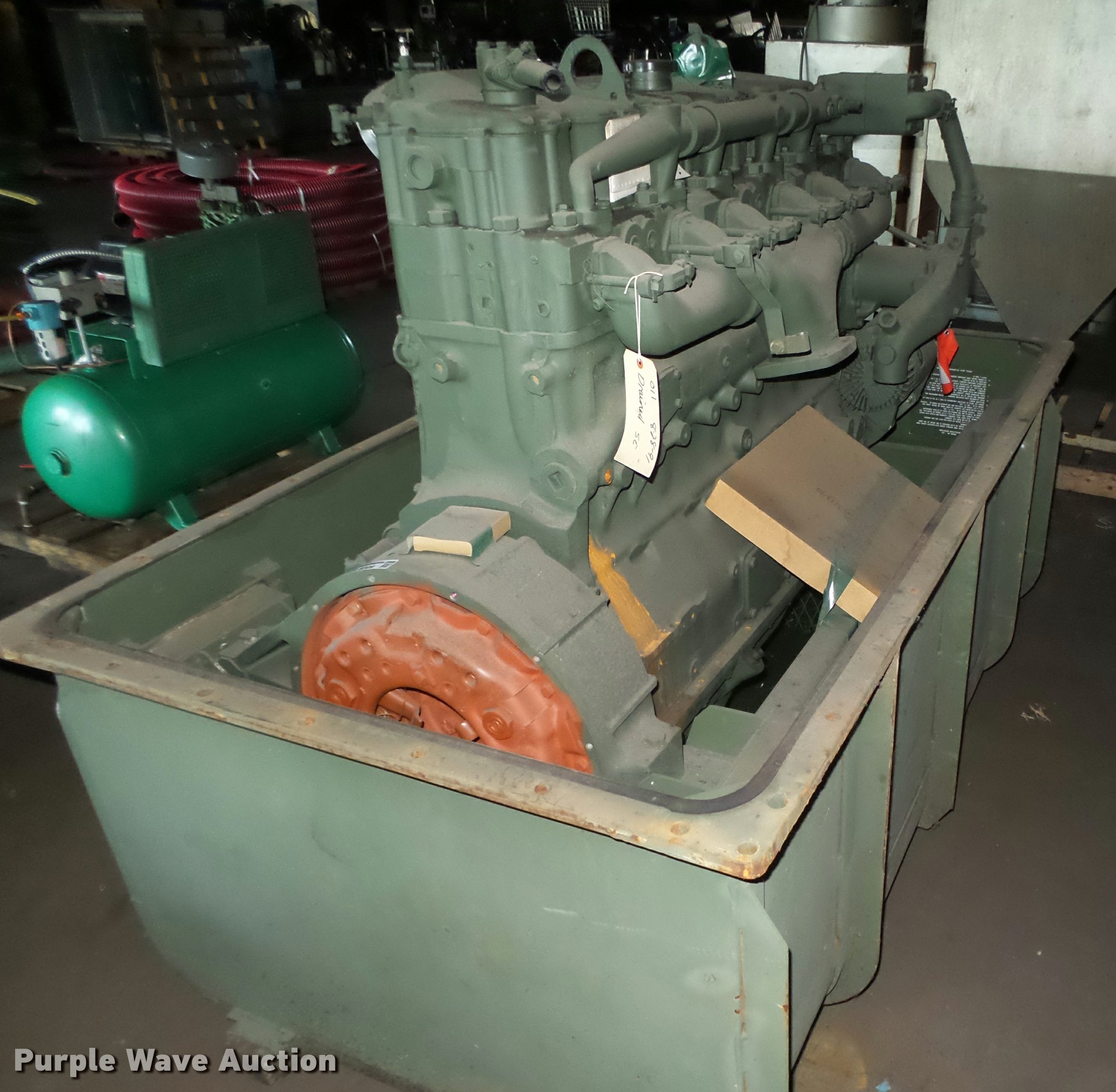 Cummins NHC-250 six cylinder diesel engine in Omaha, NE | Item CA9309 ...