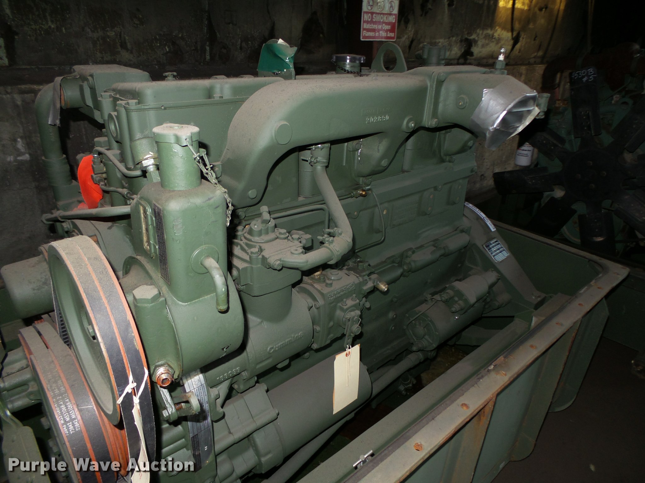 Cummins NHC-250 six cylinder diesel engine in Omaha, NE | Item CA9309 ...