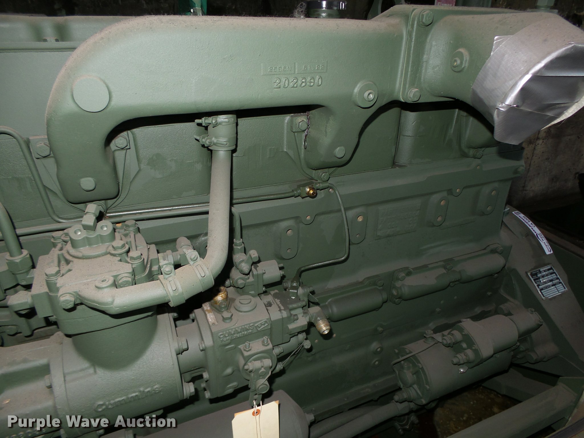 Cummins NHC-250 six cylinder diesel engine in Omaha, NE | Item CA9309 ...