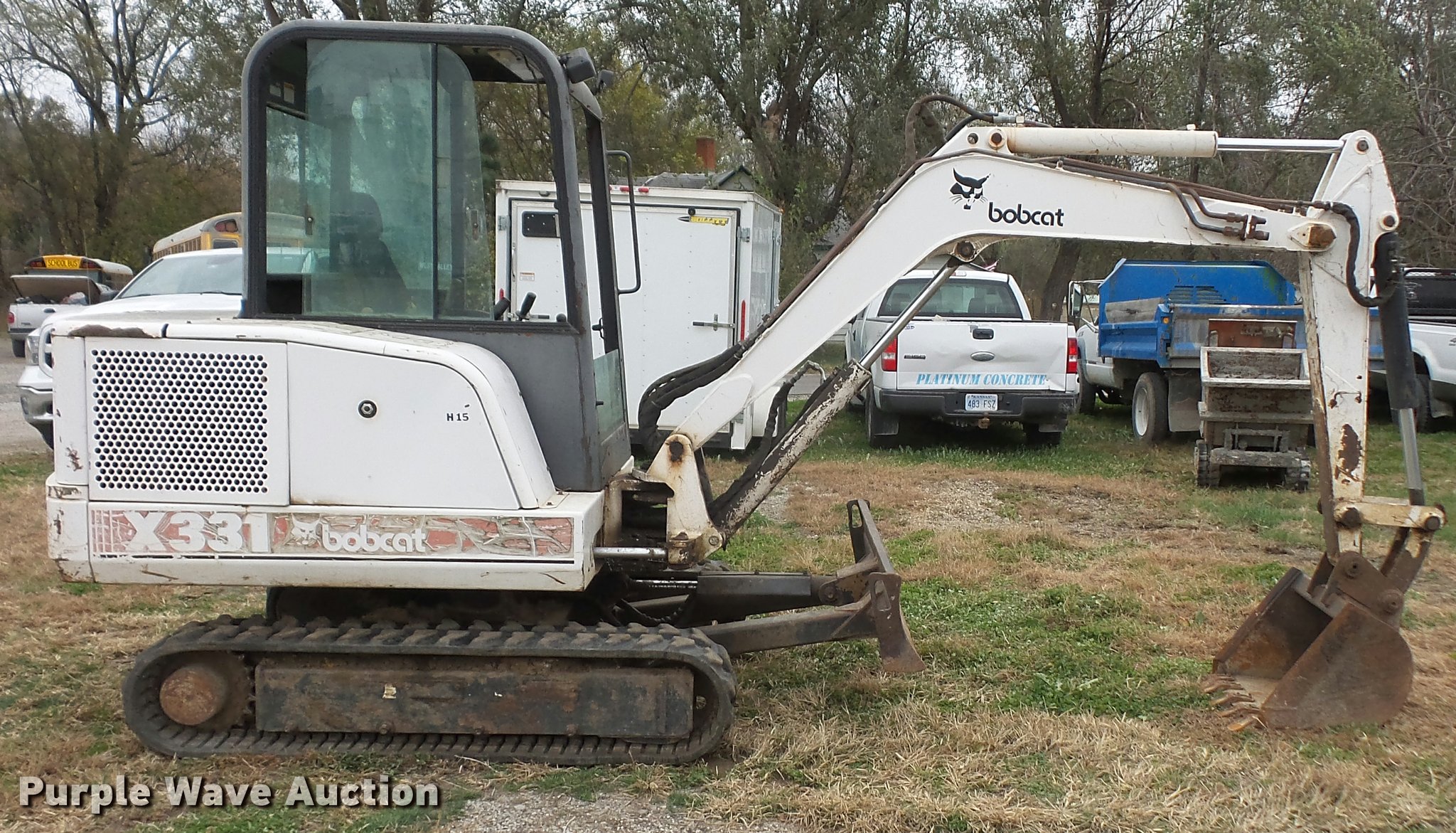 1998 Bobcat X331 compact excavator in Rushville, MO | Item DA3836 sold ...