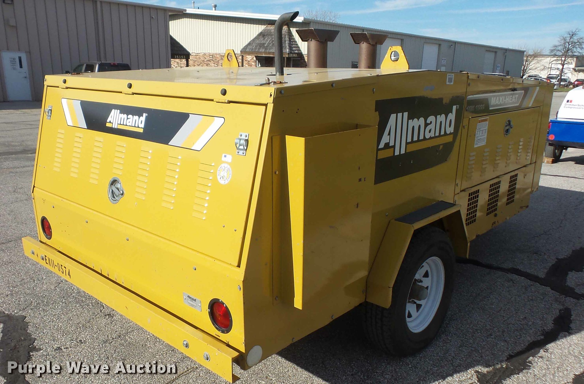 2012 Allmand Maxi Heat MH1000 heater in Olathe, KS | Item DB2774 sold ...