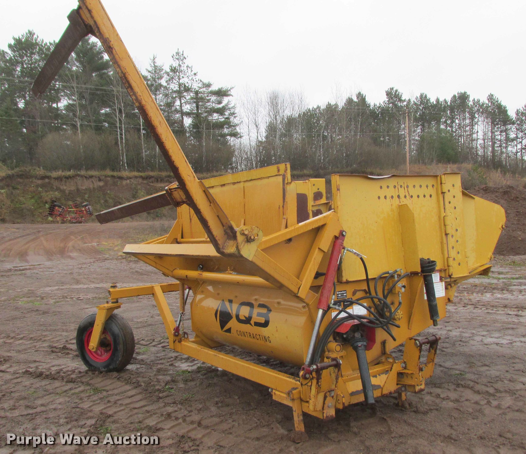 HayBuster 2100 straw spreader in Carlton, MN | Item K6200 sold | Purple ...