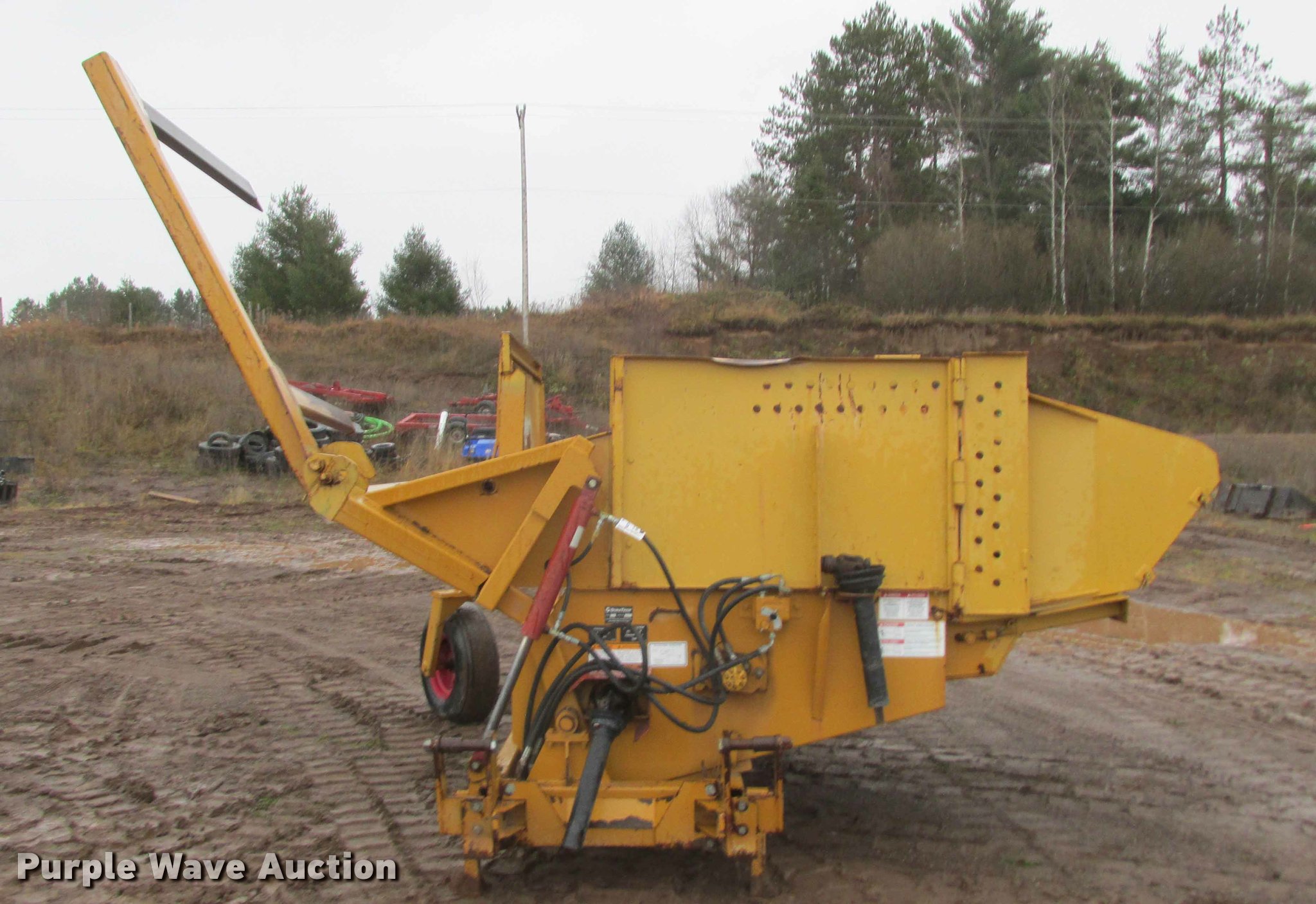 HayBuster 2100 straw spreader in Carlton, MN | Item K6200 sold | Purple ...